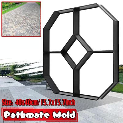 Garden Concrete Molds DIY Plastic Pathmate Mold Path Maker M