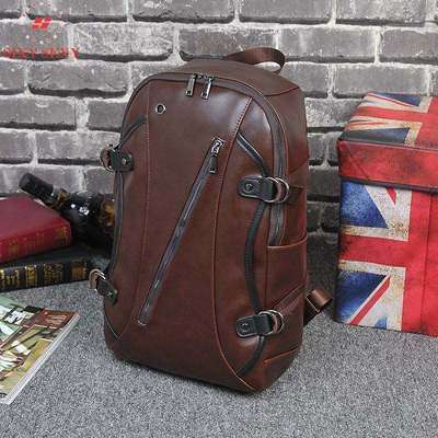 Retro man Backpack bag boys travel shoulder bag high quality