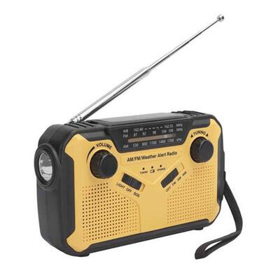 mini radio car radio Emergency Radio Solar Hand Crank Power