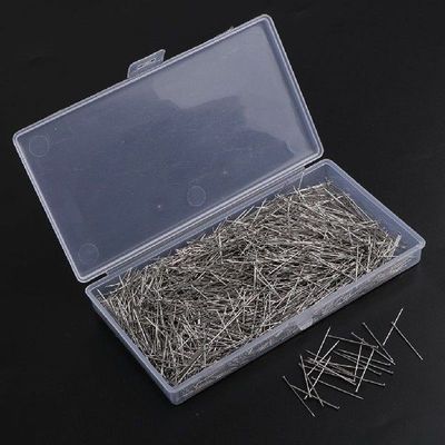 2000 Pcs Sewing Pins, Silver 26mm Flat Head Pins Straight