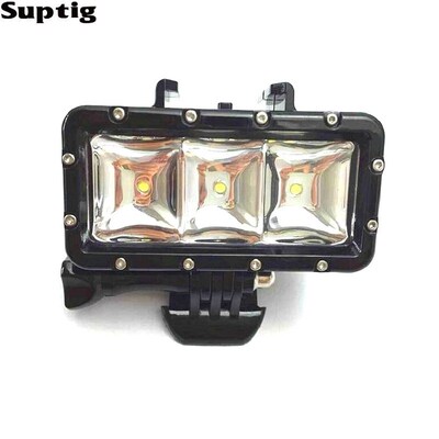 Waterproof LED light nderwater Light Diving Battery  GoPro H