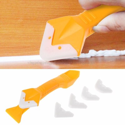 Caulking Grouting Sealant Finishing Cleaning Silicone Trowel