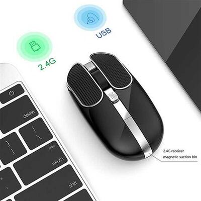 Bluetooth 5.1 2.4G Wireless Single-Mode Rechargeable Mouse M