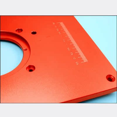 Router Table Insert Plate Aluminium Alloy  200*300*10MM With