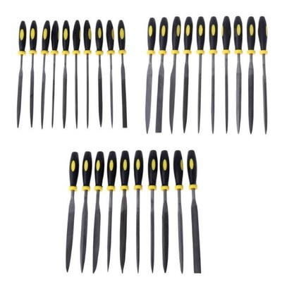 10 Pcs Needle File Set 适用于 Jeweler Wood Carving Craft Met