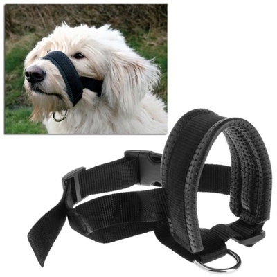 Pet Dog Padded Head Collar Gentle Halter Leash Leader Stop P