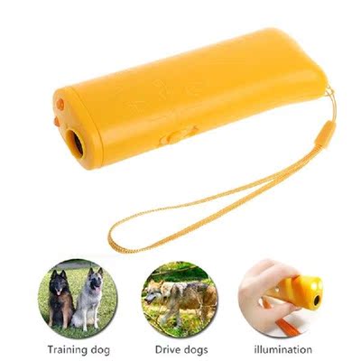 3 in 1 Ultrasonic Anti Bark Stop Barking Dog Training