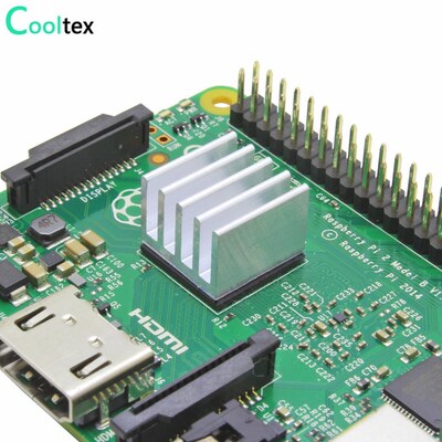 50pcs Aluminum Heatsink 14x14x10mm Heat Sink Cooler Cooling