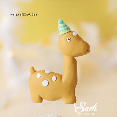 Cake Decor Cartoon Coco Tree Leaf Dinosaur Boy's Birthda