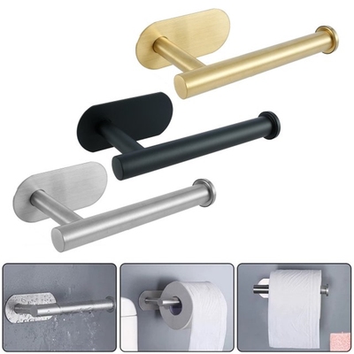 1Pc Toilet Roll Paper Holder Stainless Steel Wall-Mounted To