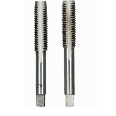 2PCS HSS 12mm*1.5 Metric Taper & Plug Tap Right Hands Thread