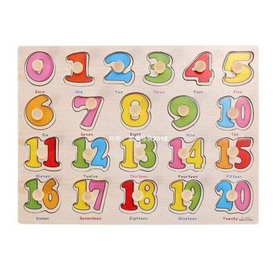 Wooden Toys Kids Learning Educational Montessori Toys Number