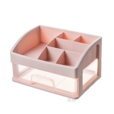 Kawaii Large Capacity Transparent Drawer Type Desktop Organi