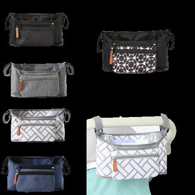Baby Stroller Bag Universal Wearproof Diaper Nappy Bag Multi