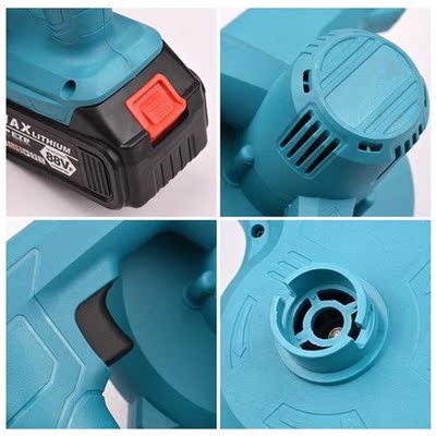 0W 18000rpm Cordless Electric Air Blower Blowing Suction