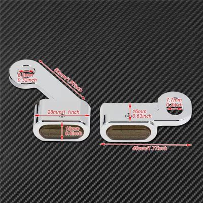 Motorcycle 2Pcs LED Turn Signal Indicators Amber Running Lig