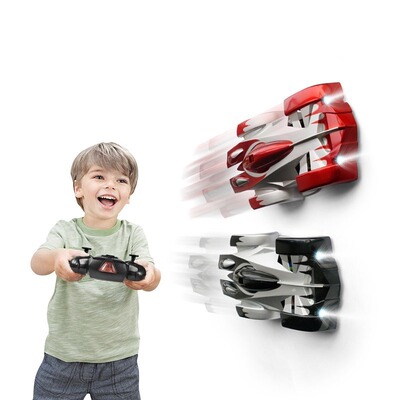 Electricity Cars Remote Control Wall Climbing RC Car LED