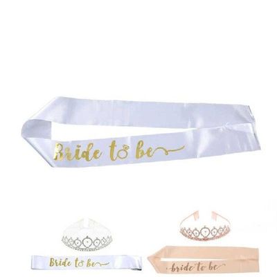 Bridal?Shower?Sash Eye?Catching Bride?to?Be?Sash?Set for