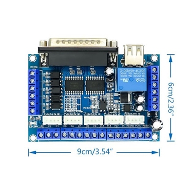 5 Axis CNC Breakout Board with USB Cable for Stepper Motor D