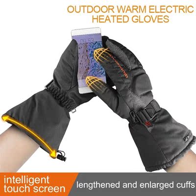 Motorcycle Heated-Gloves Lithium-Battery Waterproof Riding S