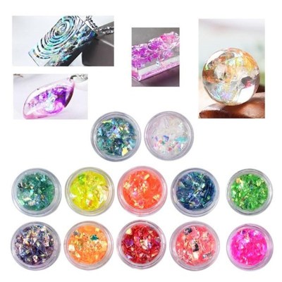 12 12 box/set Manicure Shell Cellophane Colorful Candy Auror