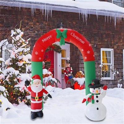 Xmas Yards Arch Festive Supplies Illuminated Inflatable