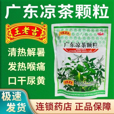 【王老吉】广东凉茶颗粒10g*20袋/包感冒去湿发热清热解暑祛湿