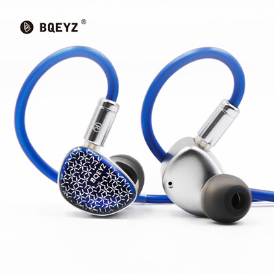 BQEYZ Frost霜铝合金动圈混合单元入耳式耳机 高音质有线HIFI耳塞