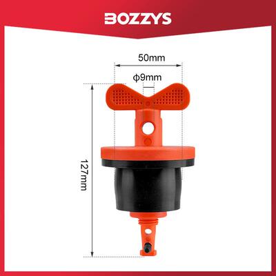 bozzys工业安全油桶即插即用型油桶密封锁定装置螺旋式锁具安全塞