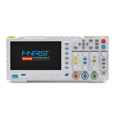 fnirsi1014d便携式数字示波器双通道100mhz二合一输入信号发生器