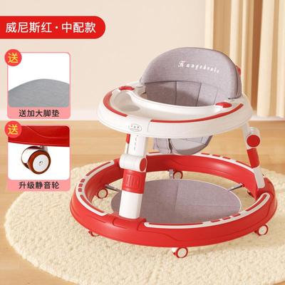 婴幼儿学步车多功能防侧翻宝宝脚步车2022新款儿童手推车