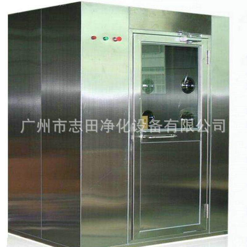 厂家供应不锈钢风淋室快速卷帘门无尘车间货淋室单人双吹风淋室