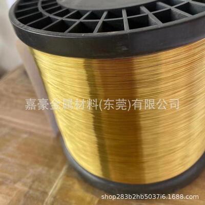 1.5mmH62黄铜线2.5mmH65半硬3.0mm圆铜线3.5mm捆扎软线4.0mm硬线