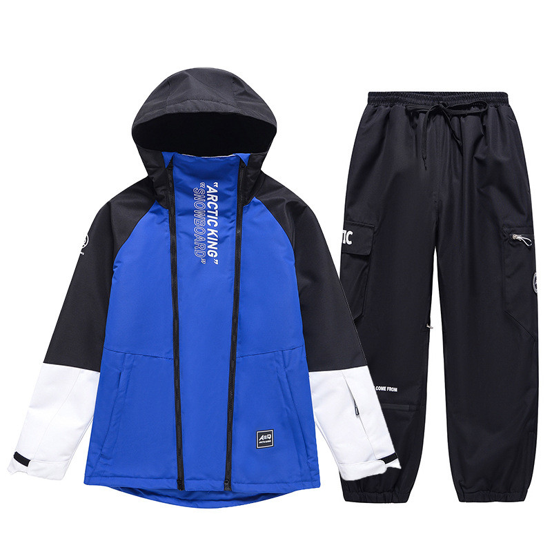 新款滑雪服套装男冬季女款户外单板双板滑雪衣裤防风防泼水保暖
