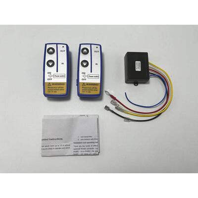 源头工厂12v250a500a汽车越野脱困电动绞盘无线控制器遥控器套装