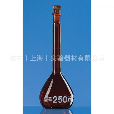 普兰德brand10ml玻璃容量瓶棕色瓶塞