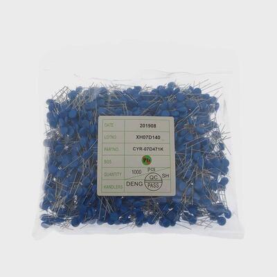 压敏电阻05D431K5D431K直径5MM430V蓝色插件05D431