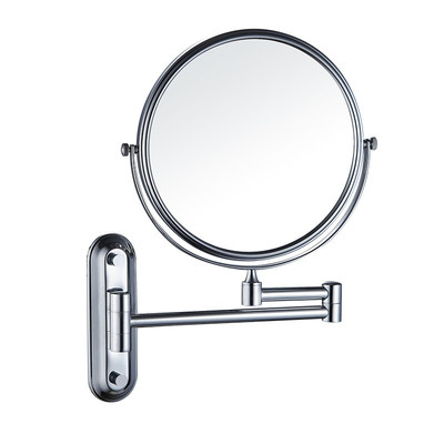 大化妆镜卡通大号酒店银镜个性镜子壁挂式小梳妆镜3倍5倍7倍10倍