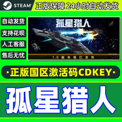 Steam游戏 孤星猎人 LONESTAR 国区激活码CDKey PC正版游戏