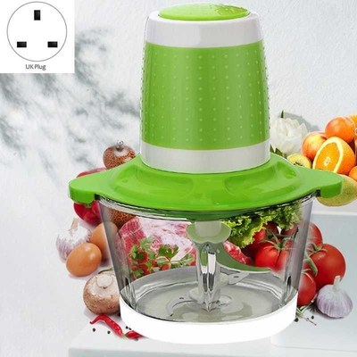 2L Electric Meat Grinder Fruit Vegetable Shredder Slicer Min