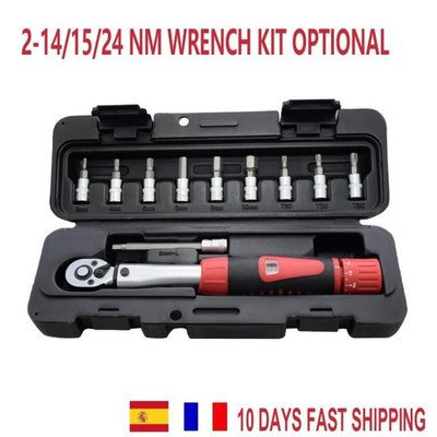 2-24 Nm Torque Wrench Bike Kit Bicycle Repaire Tool Kit Adju