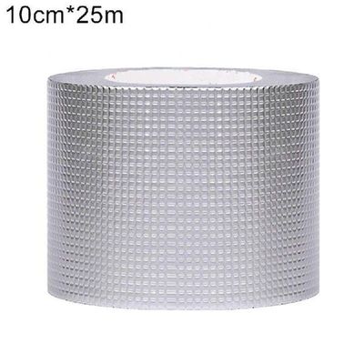 25m Aluminum Foil Butyl Rubber Tape Self Adhesive