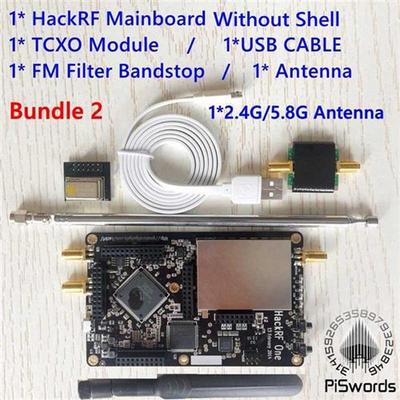 HackRF One RTL SDR Software Defined Radio usb platform recep