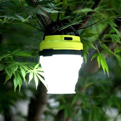 Bright Night Lamp Foldable Outdoor Emergency 3 Modes Tent