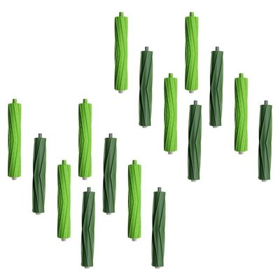 8 Set of Multi-Surface Rubber Brush Rollers for IRobot Roomb