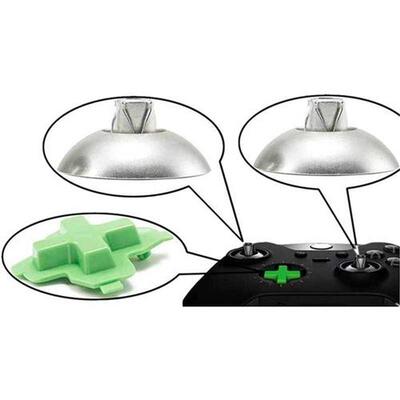 11 Pcs Game Controller Metal Magnetic Thumbsticks Replaceme