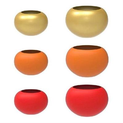 Spherical Flower Pot Metal Iron Planter Vase Succulent