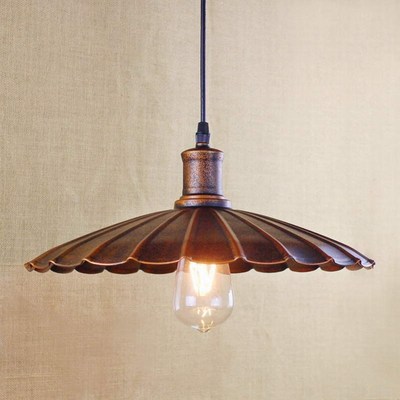 retro pendant lamp /Edison Simple vintage metal cover lamp