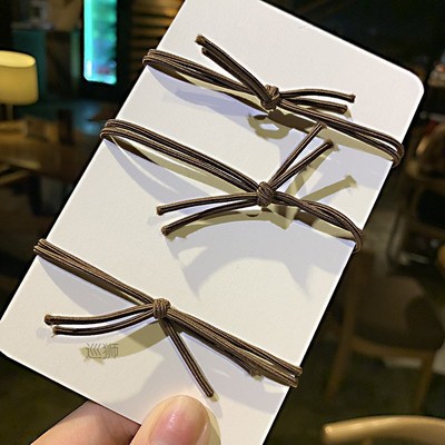 New love circle pearl hair rope in spring