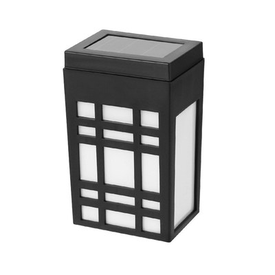 1LED Solar Power Wall Light Outdoor Garden Lamp Decorative W